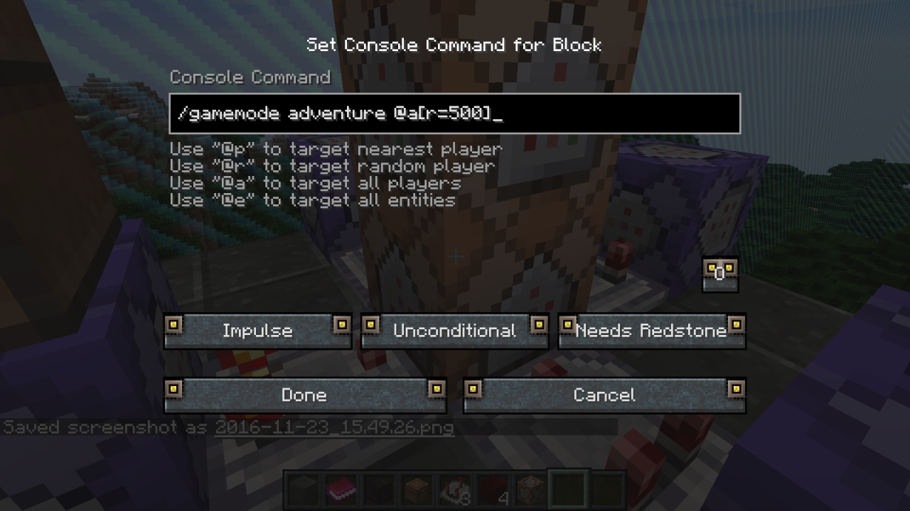 Gamemode Switch Preventer Minecraft Map