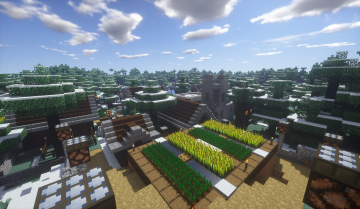 Minecraft Winter Village Minecraft Project