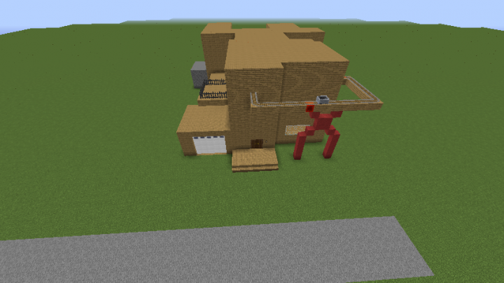 Hello Neighbor Pre-Alpha Mixed With Alpha 1 Minecraft Map