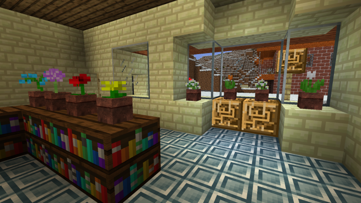Flo's Flower shop Minecraft Map