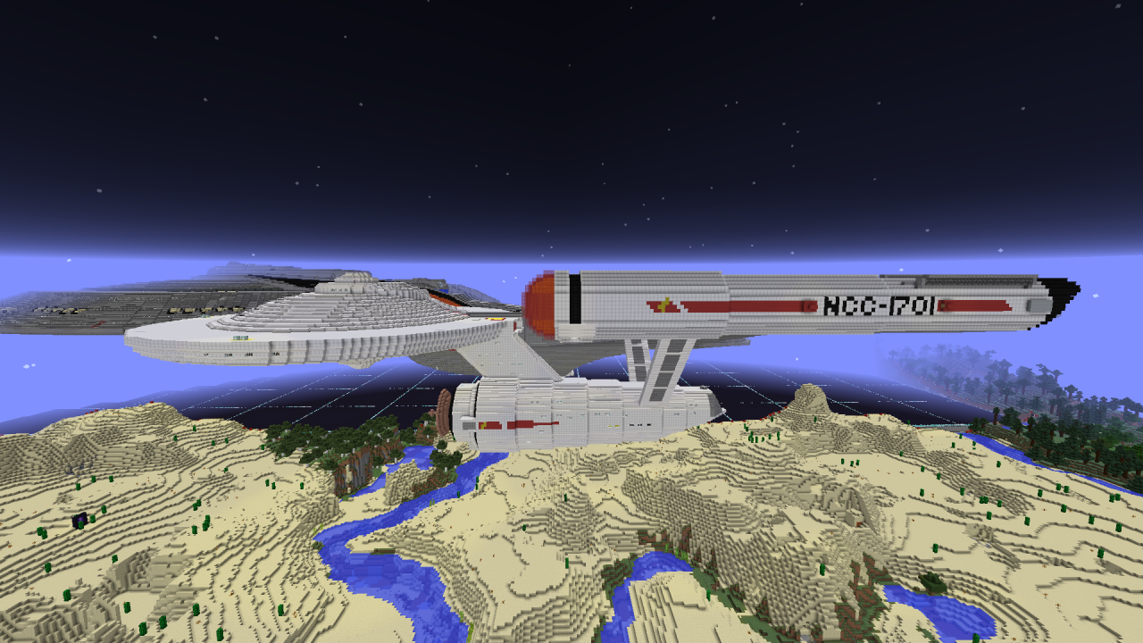 Starship Enterprise TOC Minecraft Map