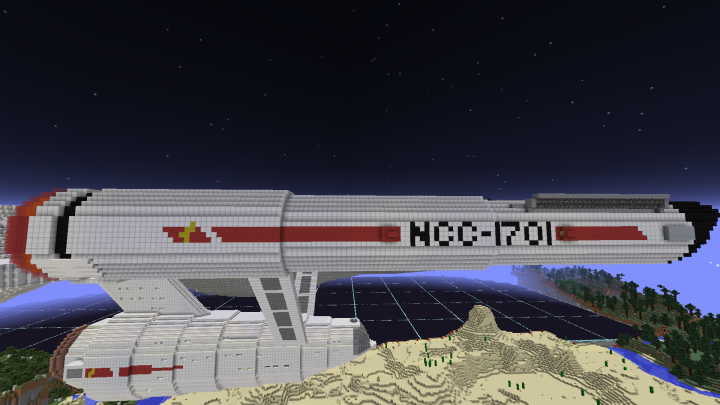 Starship Enterprise TOC Minecraft Map