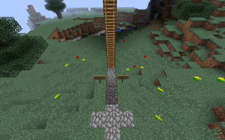 Hanging House Minecraft Map