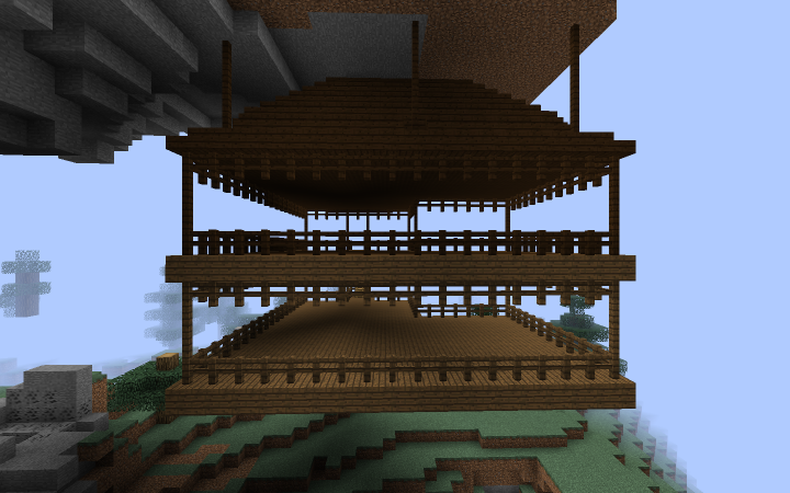 Hanging House Minecraft Map