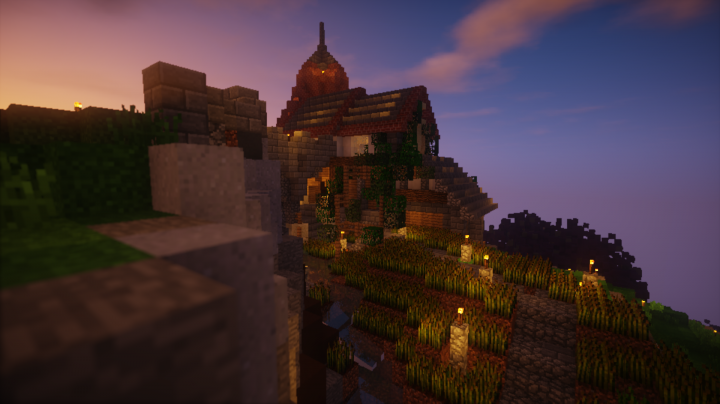 House On The Edge Of The World! Minecraft Map