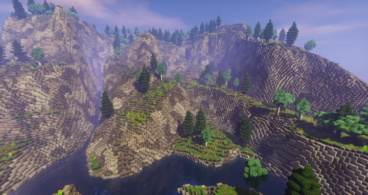 Exotic Peninsula | Custom Terrain Minecraft Map
