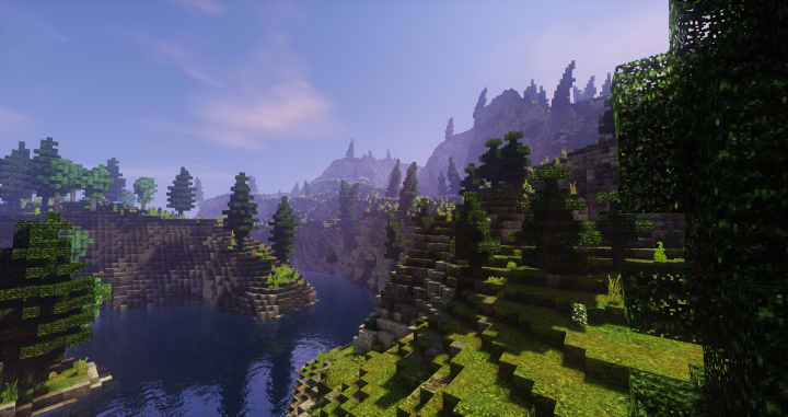 Exotic Peninsula | Custom Terrain Minecraft Map