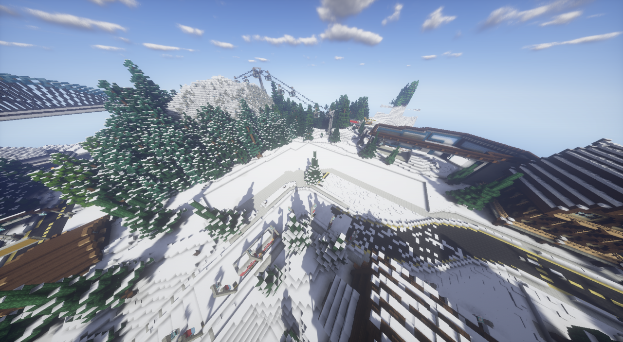 SKIWORLD 17/18 Project Minecraft Map