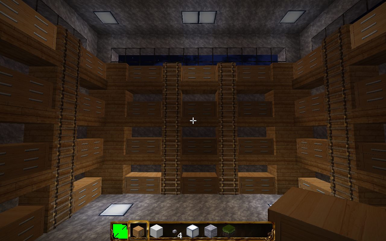 Warehouse specially designed for security Minecraft Map