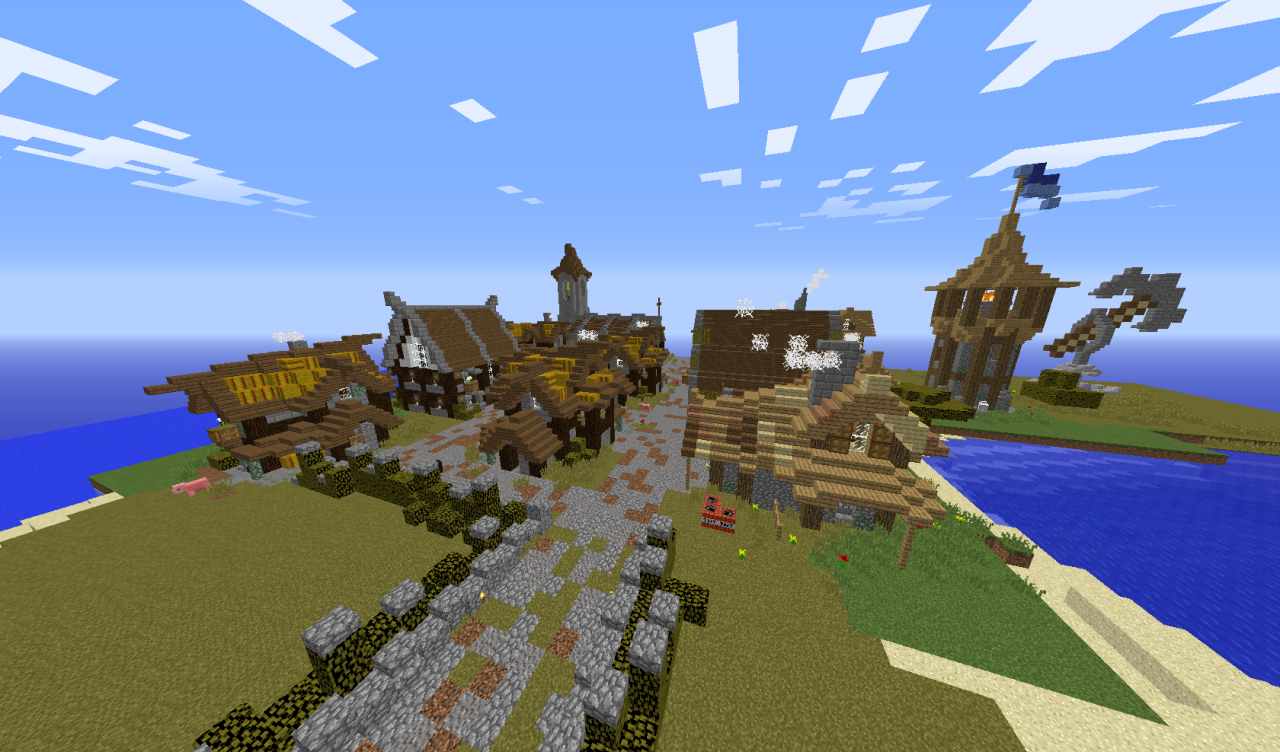 Minecraft - Medieval RPG Map Minecraft Map