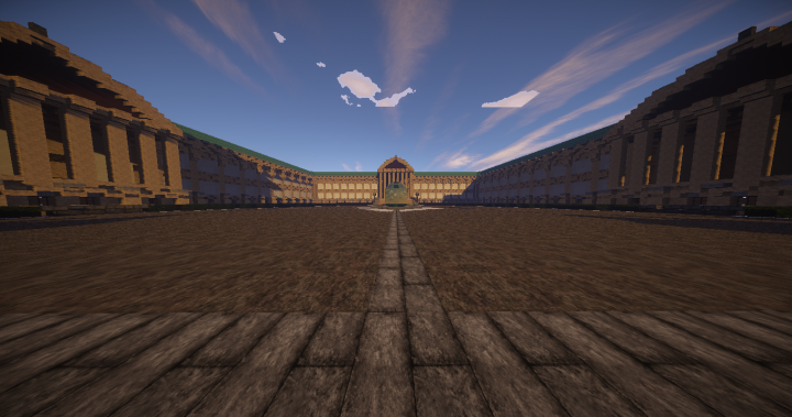 Philadelphia museum - steps of rocky Minecraft Map
