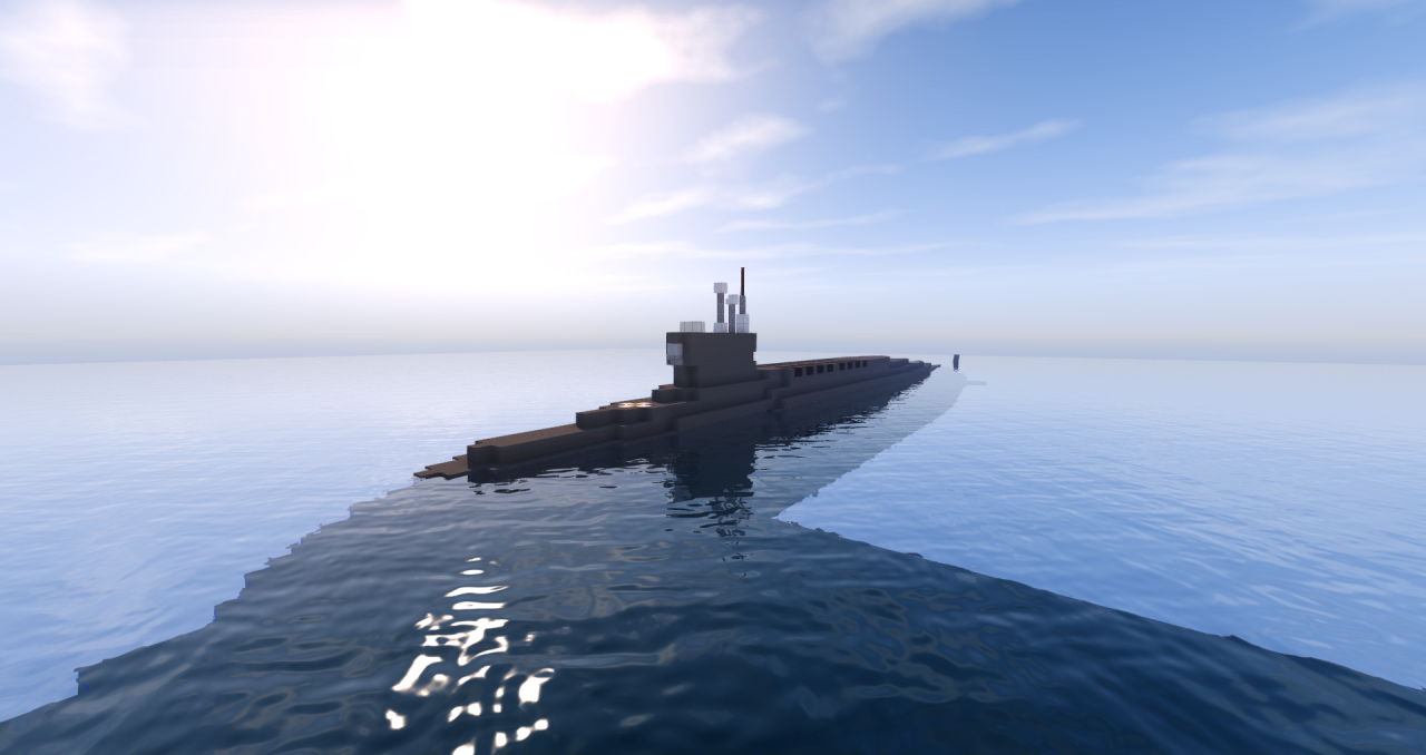Borei (Borey)-class Nuclear Ballistic Missile Submarine Minecraft Map