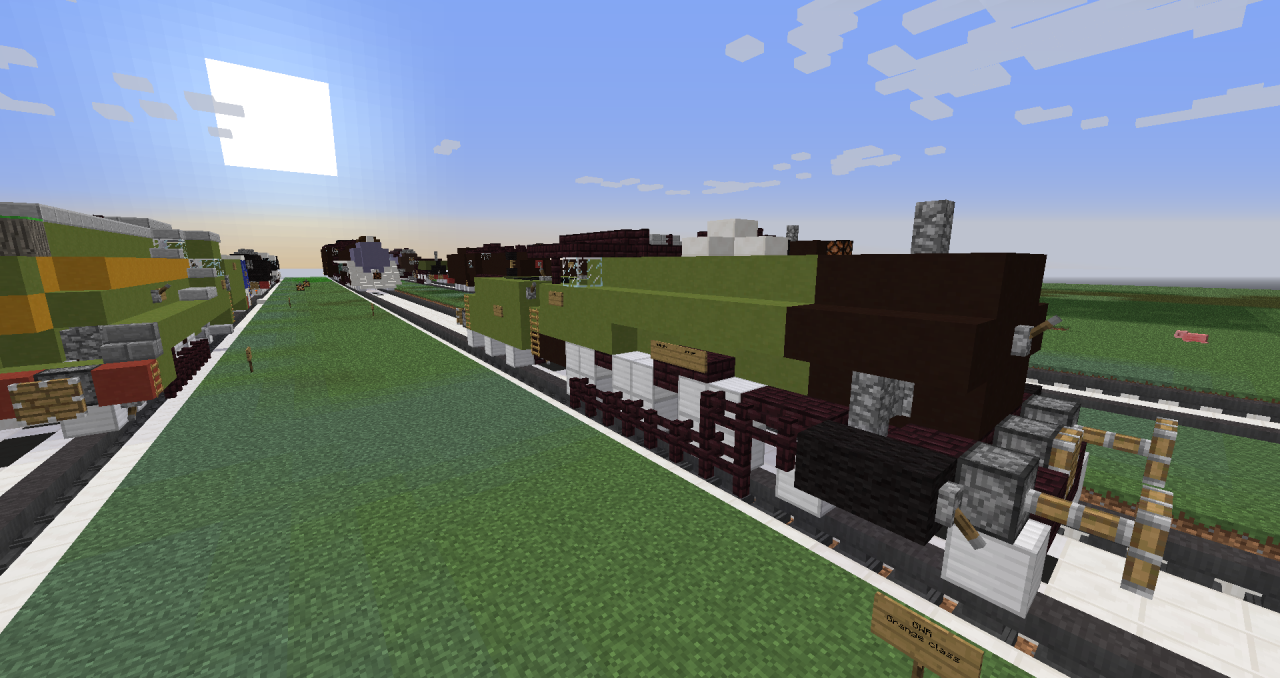 Jappar's Rail mueseum Minecraft Map