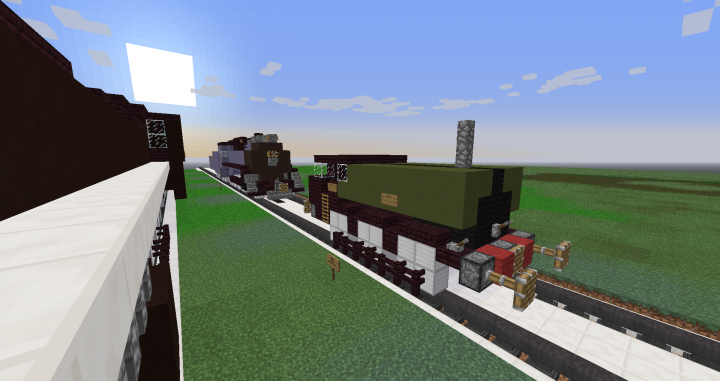 Jappar's Rail mueseum Minecraft Map