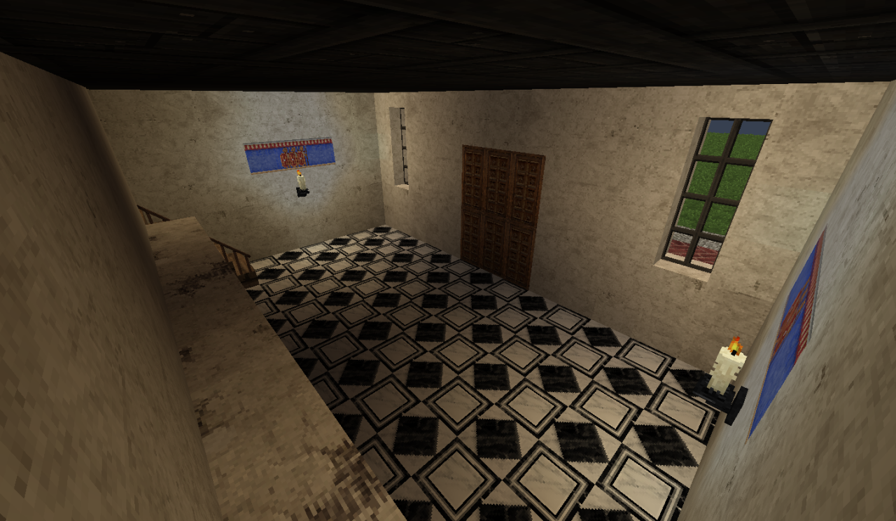 Crazy orphanage | Entrancebuilding Minecraft Map