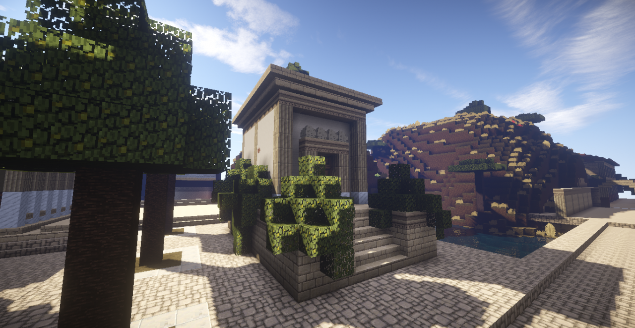 Eastern Roman maesoleum (Tomb) Minecraft Map