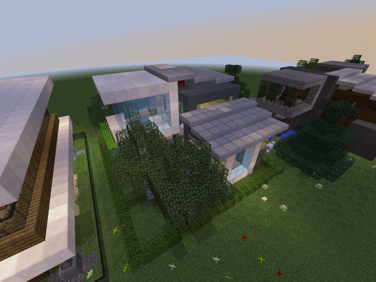 5 Different Styles 5 Different Houses Minecraft Map