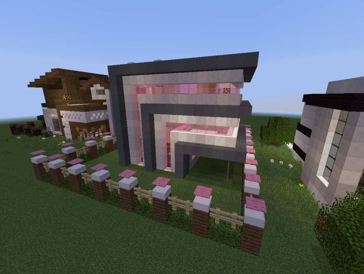 5 Different Styles 5 Different Houses Minecraft Map