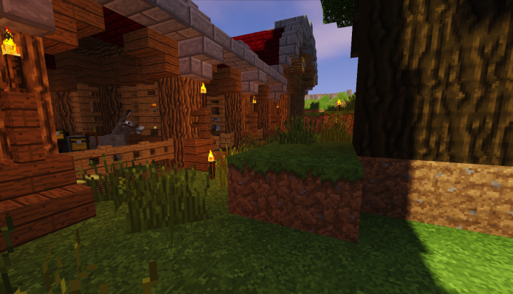 Steampunk stables Minecraft Map