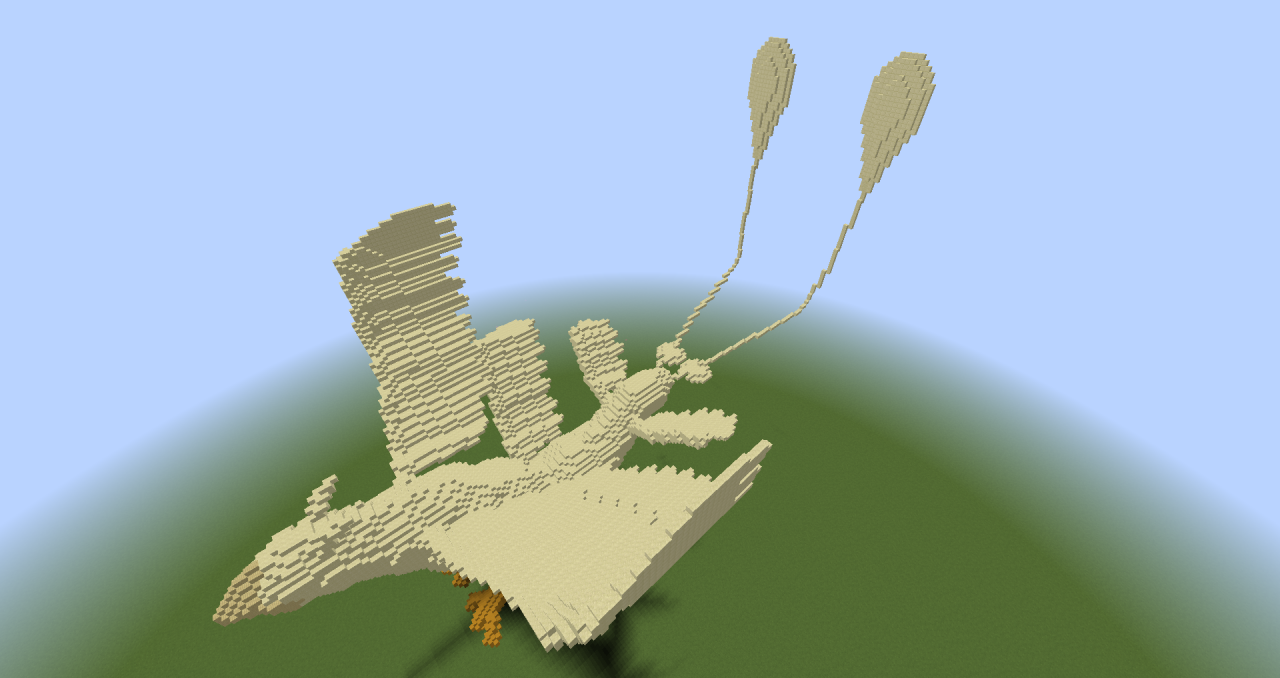Bird from Fantastic Beasts Minecraft Map