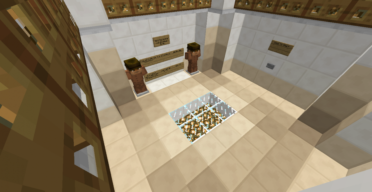 Find the Button Minecraft Map