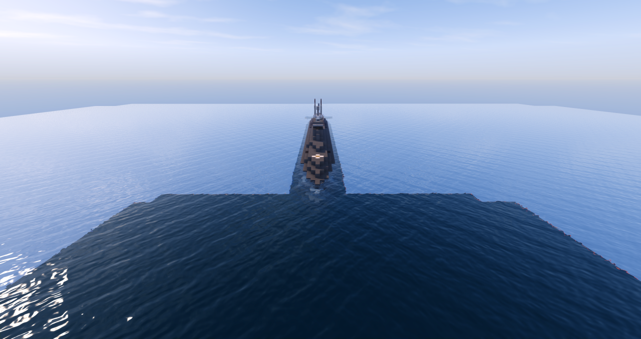 Yasen-class Nuclear Attack Submarine Minecraft Map