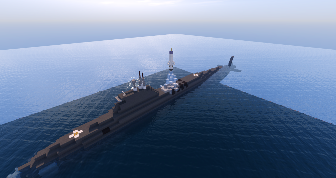 Yasen-class Nuclear Attack Submarine Minecraft Map