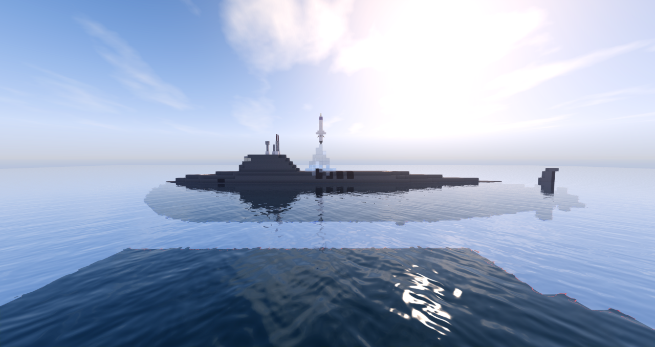 Yasen-class Nuclear Attack Submarine Minecraft Map