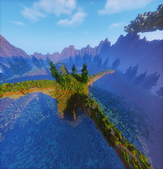 Natural HUB Terrain Minecraft Map