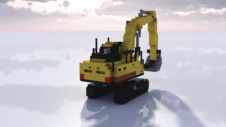 3:1 scale excavator Minecraft Project