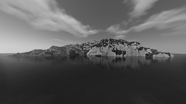 It's All Just Black & White - Terrain Challenge Minecraft Map