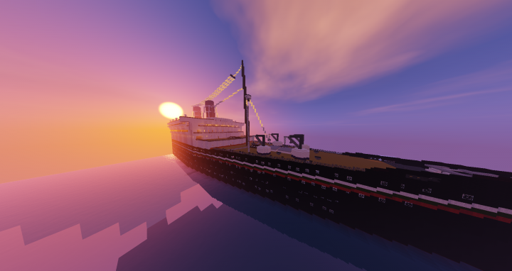 SS Vasil Levski / Презокеански параход "Васил Левски" Minecraft Map