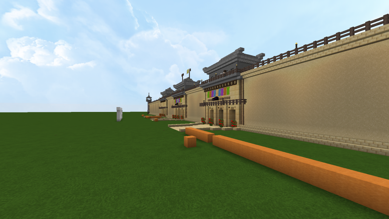 Chinese Dynasty Period City Build Minecraft Map
