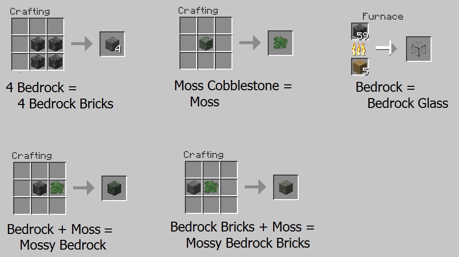 Bedrock Bricks (1.7.10) Minecraft Mod