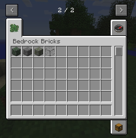 Bedrock Bricks (1.7.10) Minecraft Mod