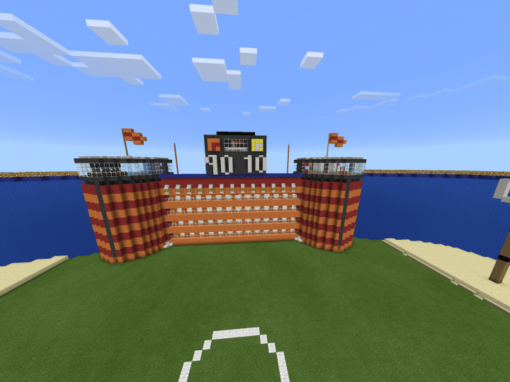 Beacon Quiditch Stadium Minecraft Map