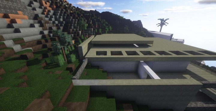 Basic modern concept house Minecraft Map