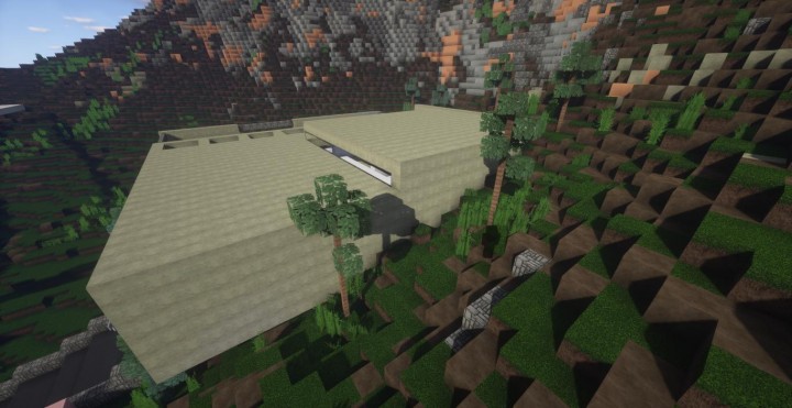 Basic modern concept house Minecraft Map