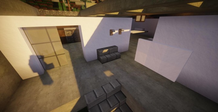 Basic modern concept house Minecraft Map