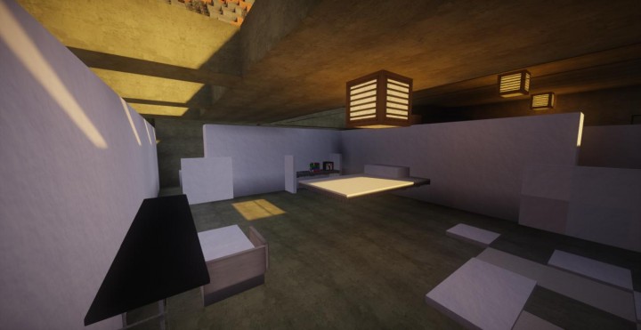 Basic modern concept house Minecraft Map