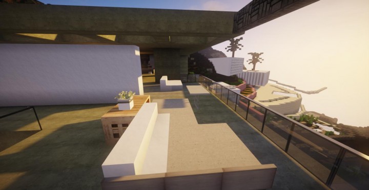 Basic modern concept house Minecraft Map