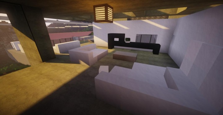 Basic modern concept house Minecraft Map