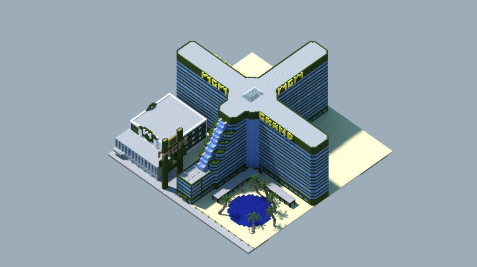 MGM grand Hotel & Casino - Las Vegas Minecraft Map
