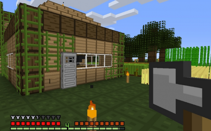 Squares - stylised, complete resource pack Minecraft Texture Pack