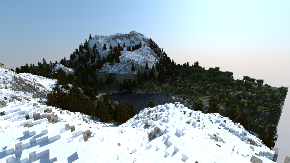 Simple Terrain [0,5k x 0,5k] Minecraft Map