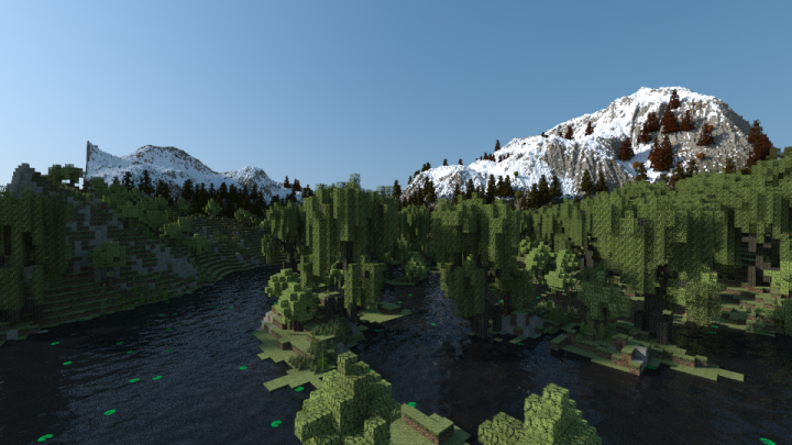 Simple Terrain [0,5k x 0,5k] Minecraft Map