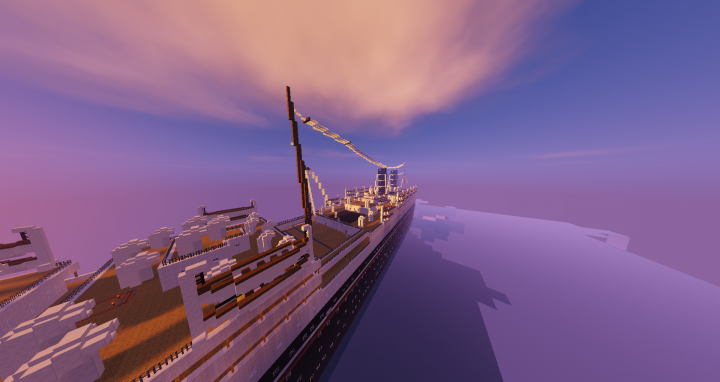 SS Vasil Levski / Презокеански параход "Васил Левски" Minecraft Map