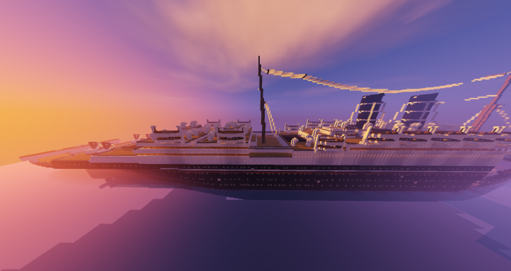 SS Vasil Levski / Презокеански параход "Васил Левски" Minecraft Map