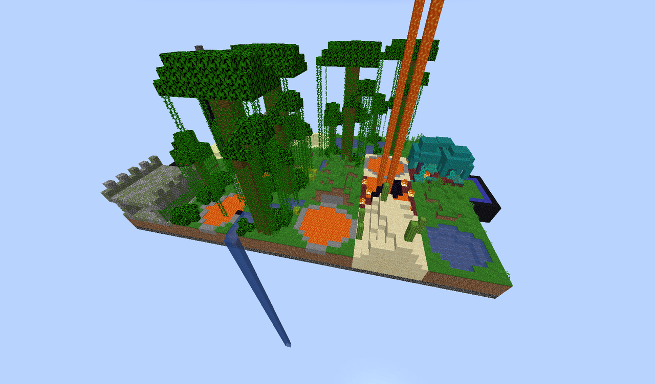 Blocks PvP Version 2.0 for 1.19 Minecraft Map