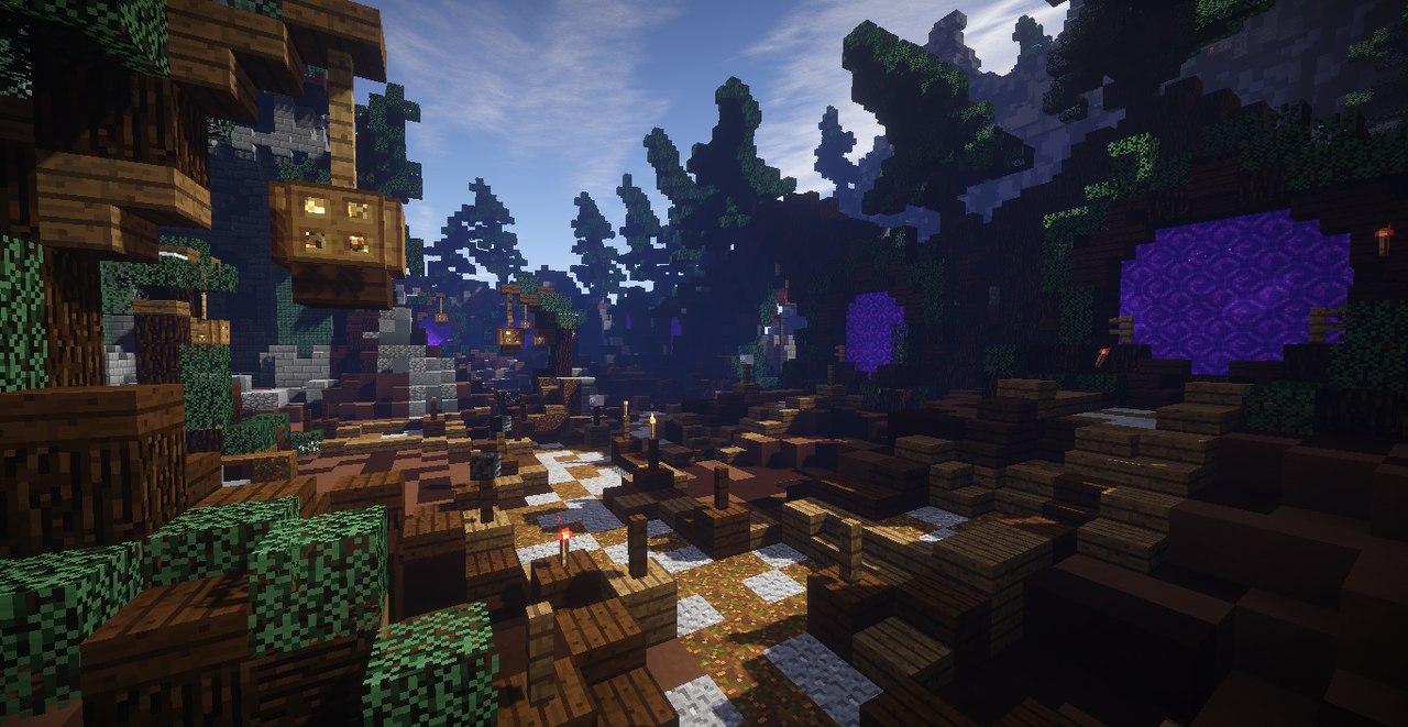 Lobby-spawn Minecraft Map